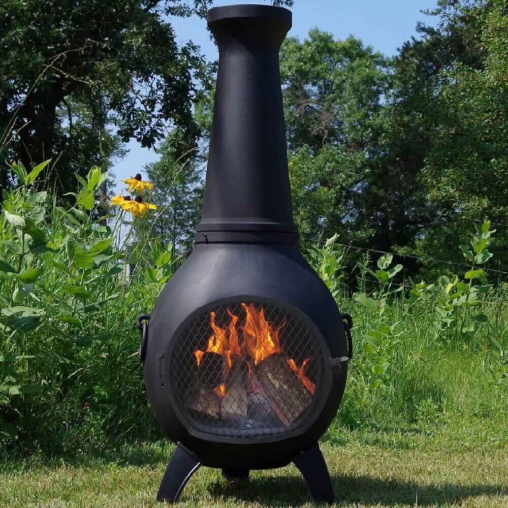 The Prairie Chiminea | The Blue Rooster Company
