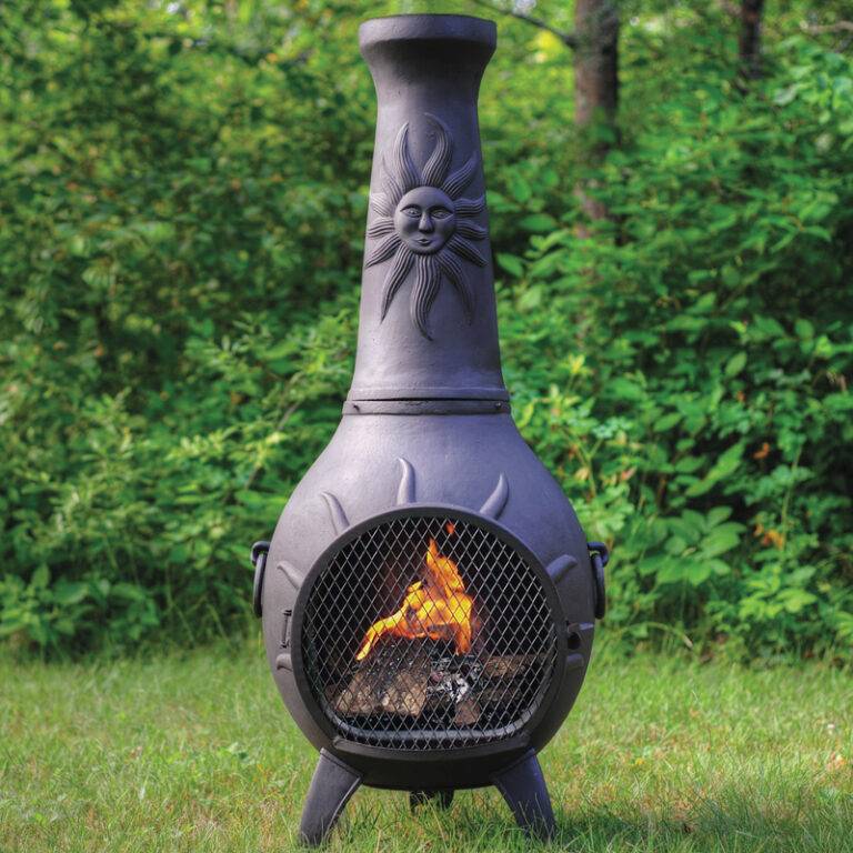 The Sun Stack Chiminea | The Blue Rooster Company