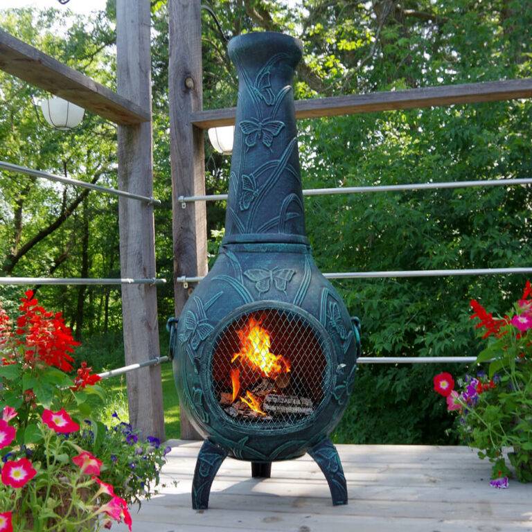 The Butterfly Chiminea | The Blue Rooster Company